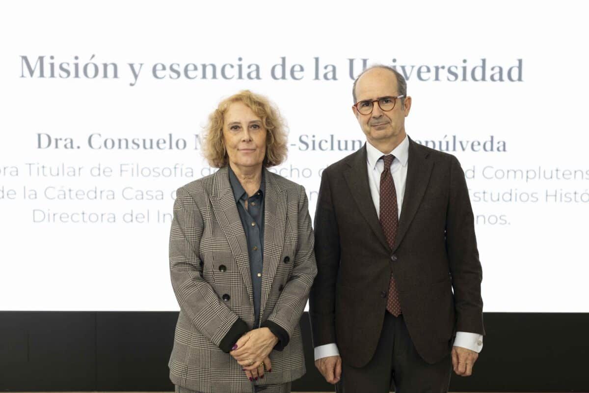 Consuelo Martínez-Sicluna defiende que el sentido de la Universidad es ...
